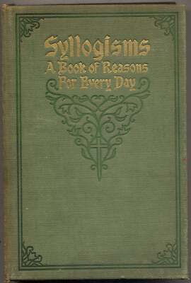 Lee WASHINGTON / Syllogisms A Book of Reasons for Every Day 1st Edition ...