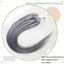 Micro Ring Loop Tip Remy Human Hair Extensions Straight Micro Beads ...
