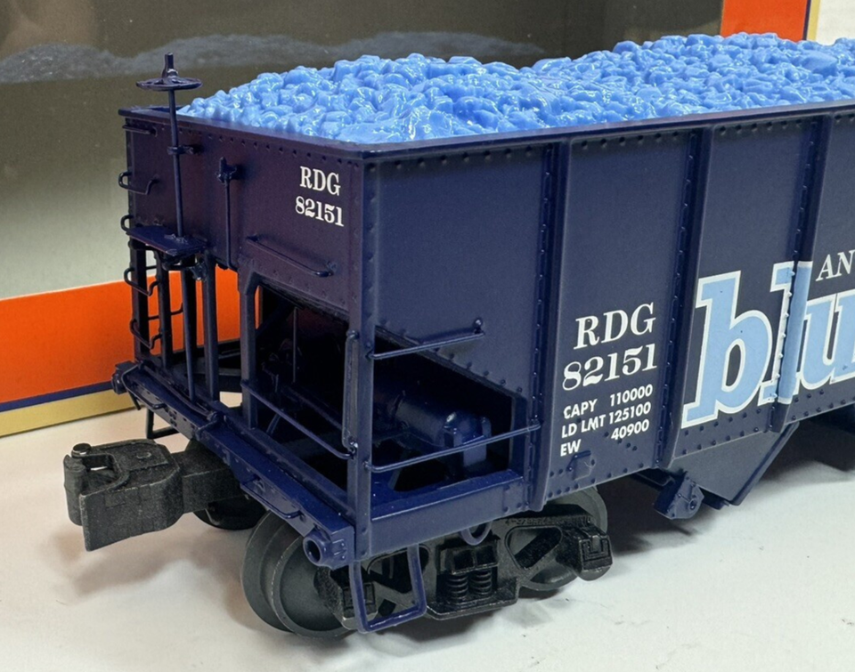 LIONEL 2026700 BLUE COAL 2 BAY COAL HOPPERS O GAUGE 3 Pack Set | eBay