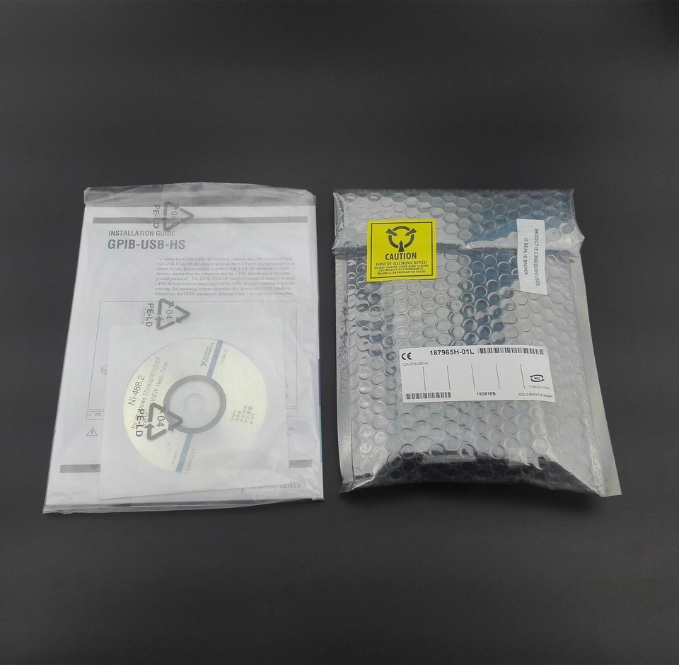 National Instrumens NI GPIB-USB-HS Interface Adapter IEEE 488 New In ...