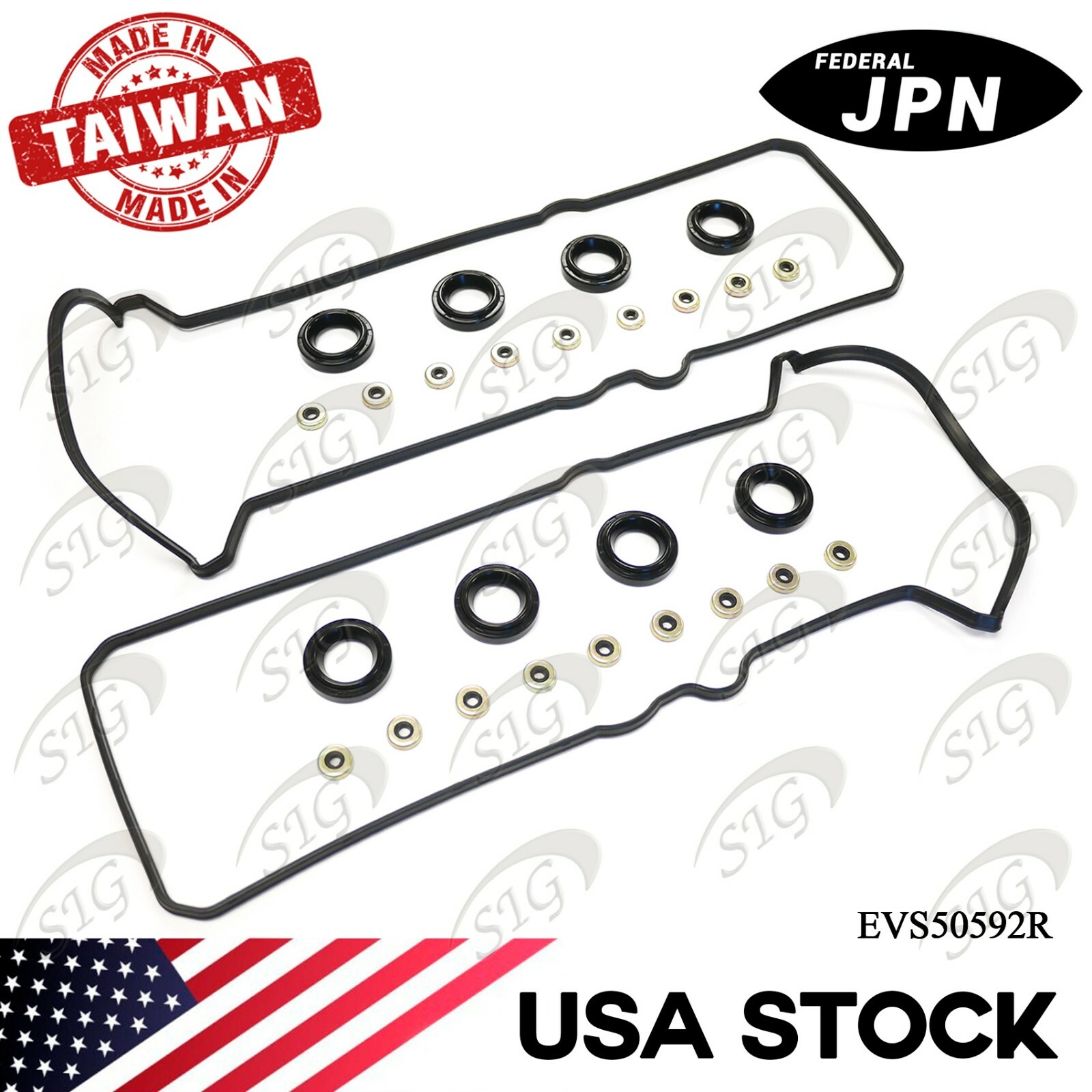 Engine Valve Cover Gasket Set for Lexus GX470 2003-2009 4.7L V8 4663cc ...