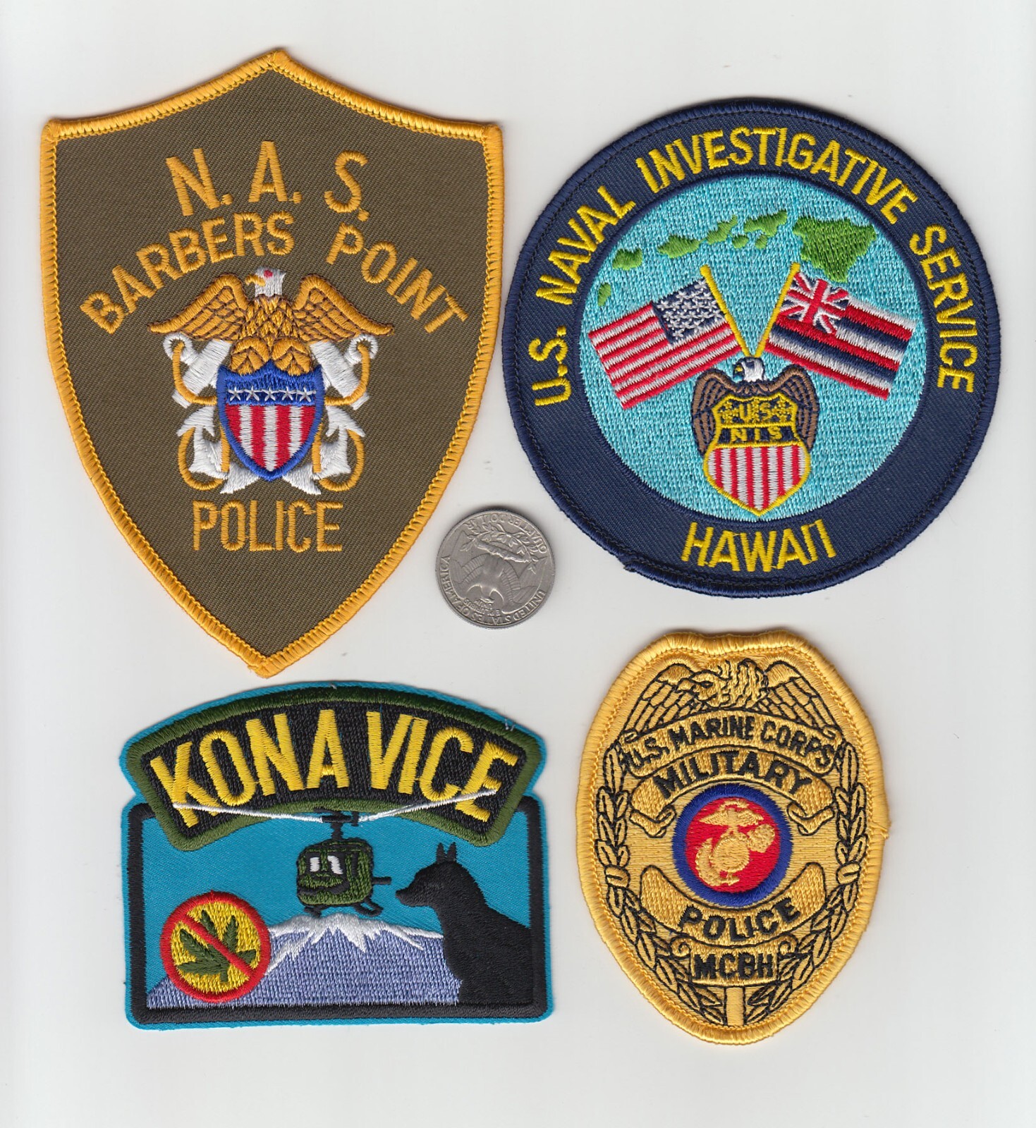 Hawaii Military Police Patch Marine Corps USMC Task Force Naval Air ...