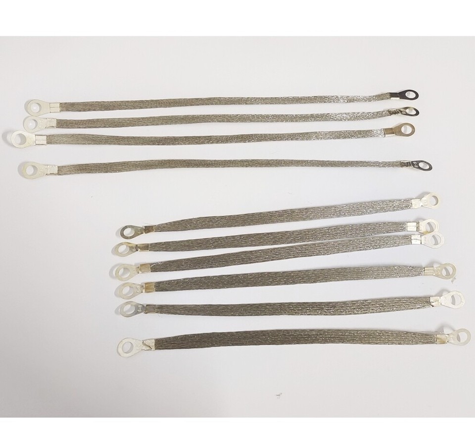 10 Pcs Car Truck Firewall Body Frame Engine Ground Strap Cable Kit ...