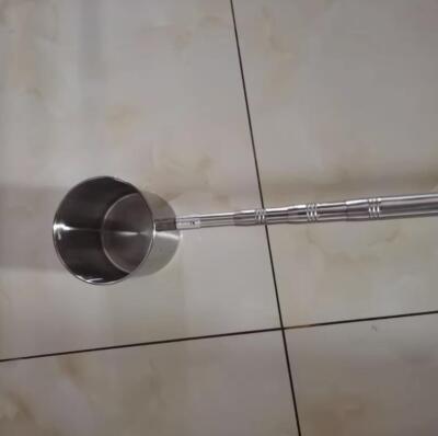 Stainless telescopic dipper telescoop water sampling sampler rod well b ...