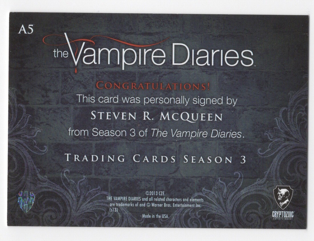 Steven R Mcqueen Vampire Diaries Seizoen 3