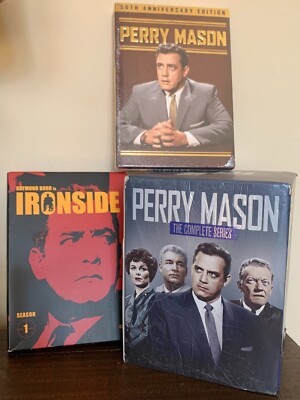 Perry Mason Complete DVD Series 1957-66 +50th Anniversary Set +Ironside ...