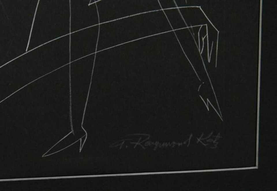Alexander Raymond Katz, Acrobatic Dancers, Brush Drawing, signed | eBay ...