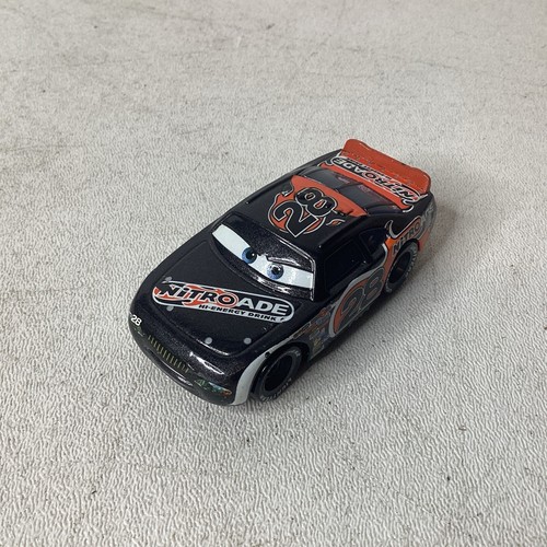 Disney Pixar Cars - Aiken Axler Nitroade #28 - MATTEL 1:55 DIE-CAST | eBay