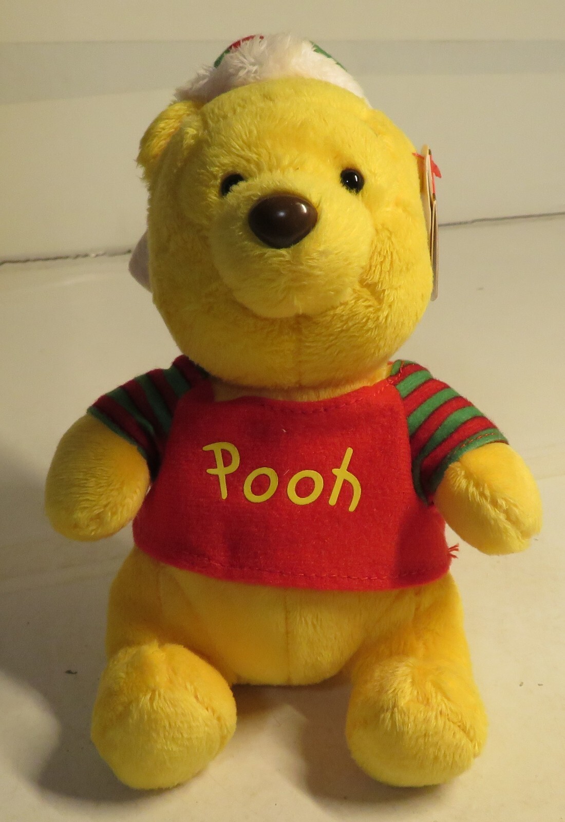 RARE TY Beanie Babies Disney WINNIE THE POOH Christmas Walgreens ...