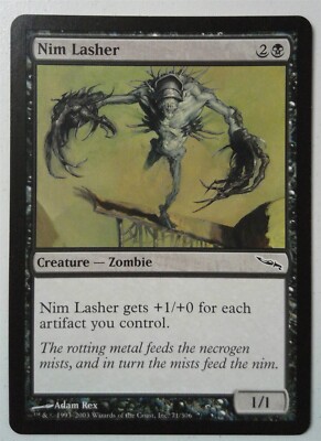 Nim Lasher *Common* Magic MtG x1 Mirrodin SP | eBay