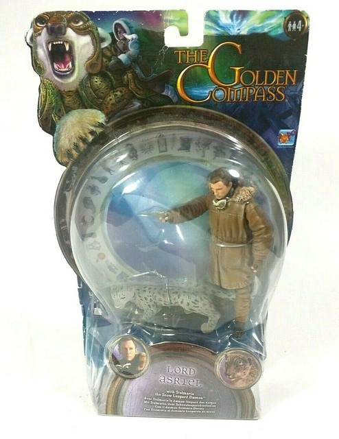 Golden Compass Lord Asriel Figure & Snow Leopard Daemon Popco Daniel ...