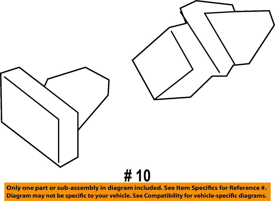 FORD OEM 15-17 F-150 Fender Exterior Trim-Wheel Opng Mldg Clip ...