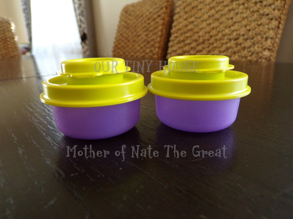 Tupperware Smidgets Mini Salt And Pepper Tupperware Mini Salt And