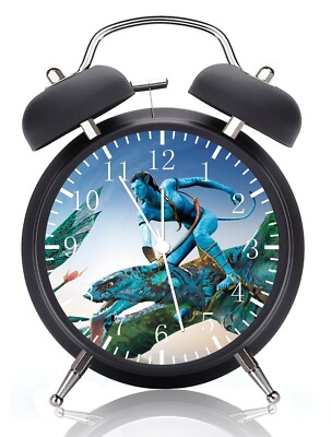 Avatar Alarm Clock With Night Light Silent Non-Ticking 4" G196 | eBay