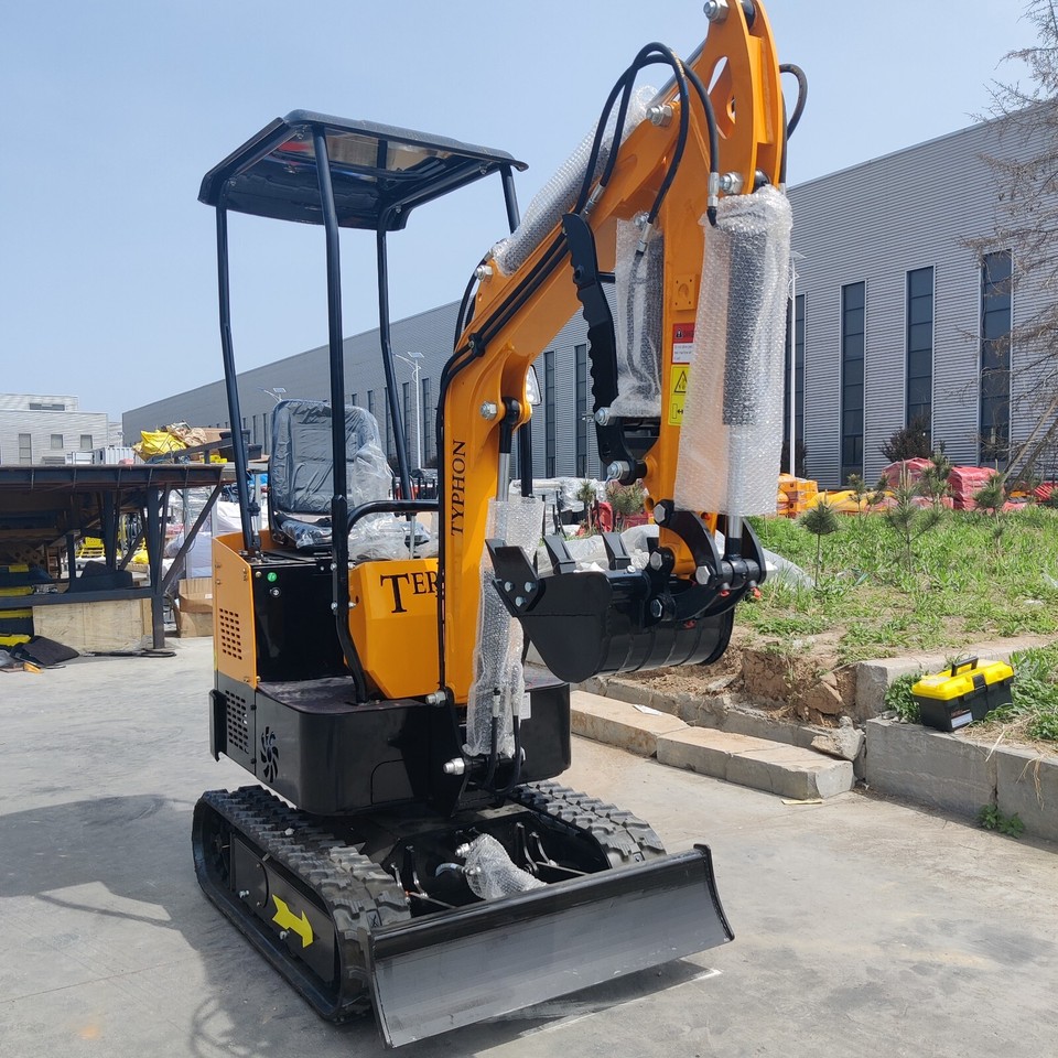 TYPHON Terror X Storm Mini Excavator – 1 Ton Trench Digger w Canopy ...