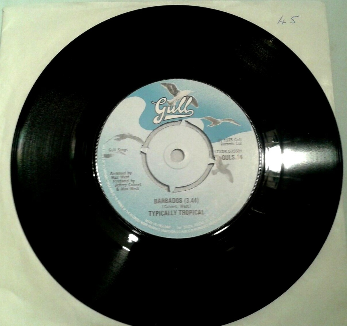 Barbados - Typically Tropical 7 inch vinyl record 1975 | eBay