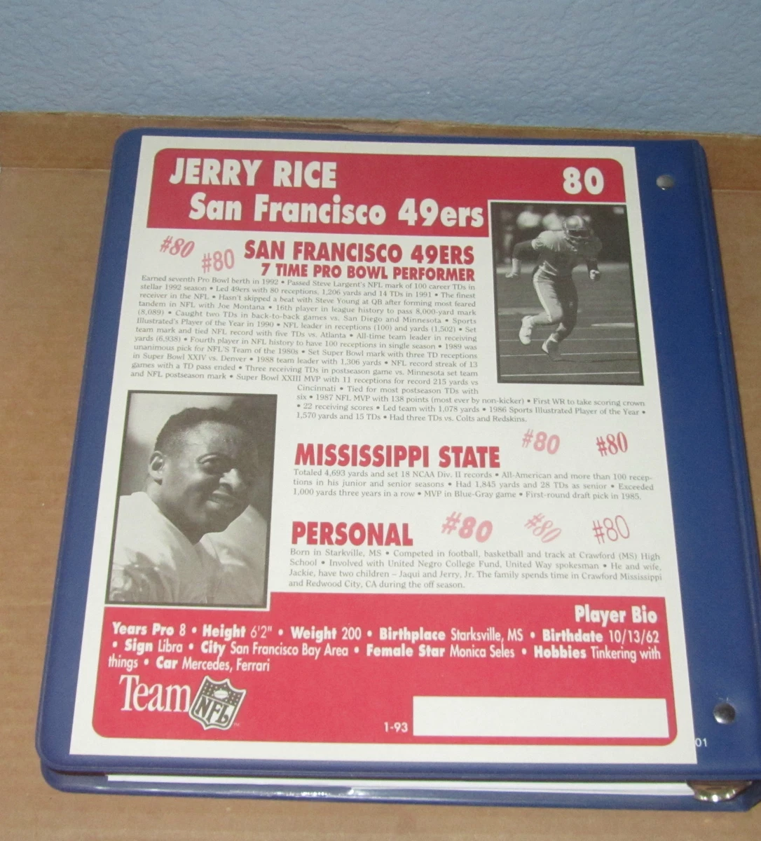 Jerry Rice Jr Redskins