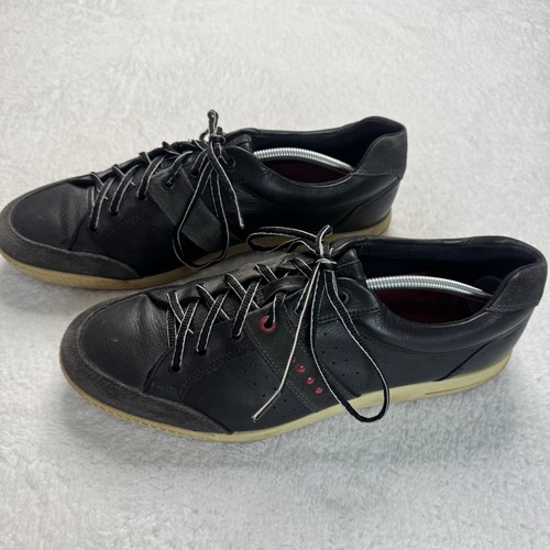 ECCO Men’s Street Premiere Spikeless Golf Shoes – Size 47 / 13 – Black ...