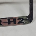 Jose Felix Hummer H2 Metal Chrome Black Letters License Plate Frame | eBay