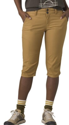 NEW prAna WOMEN'S EMBARK BROWN ALANA KNICKER PANT Size:0 | eBay