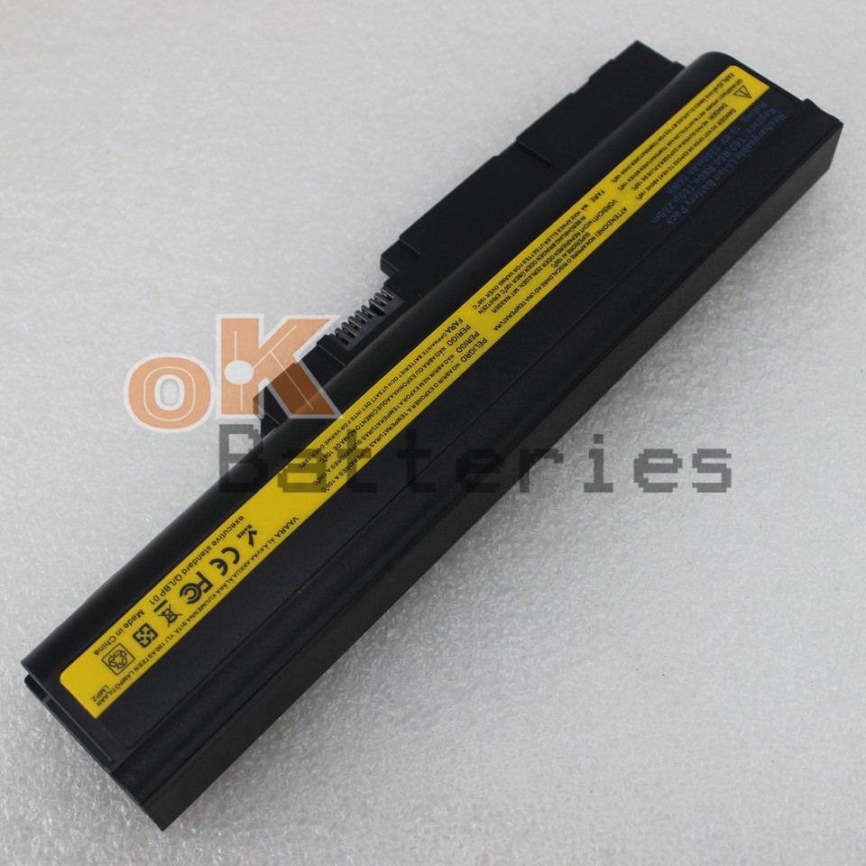 Notebook 5200mAh Battery For IBM ThinkPad R60 R60e T61 T61p Z60m Series ...