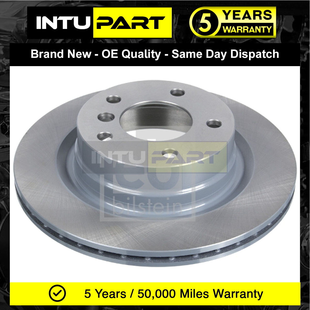 Fits BMW 3 Series 1 2 4 IntuPart Rear Brake Discs 34216792227 | eBay UK