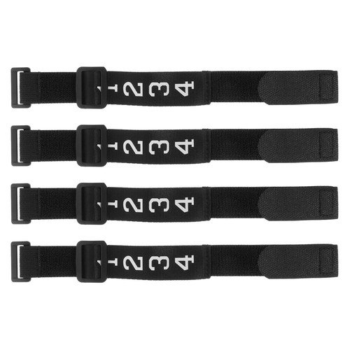 4 Pcs Referee Marking Belt Number Band Football Accessories Gear | eBay