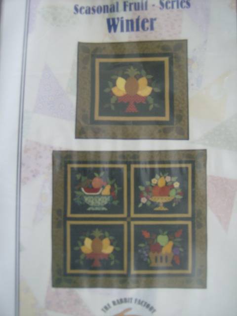 Rabbit Factory Quilt Sewing PATTERN Your Choice-Mixed Flowers, Baskets ...