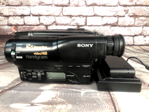 Sony HandyCam CCD-TR400 8mm Hi-8 Analog Camcorder Bundle TESTED | eBay