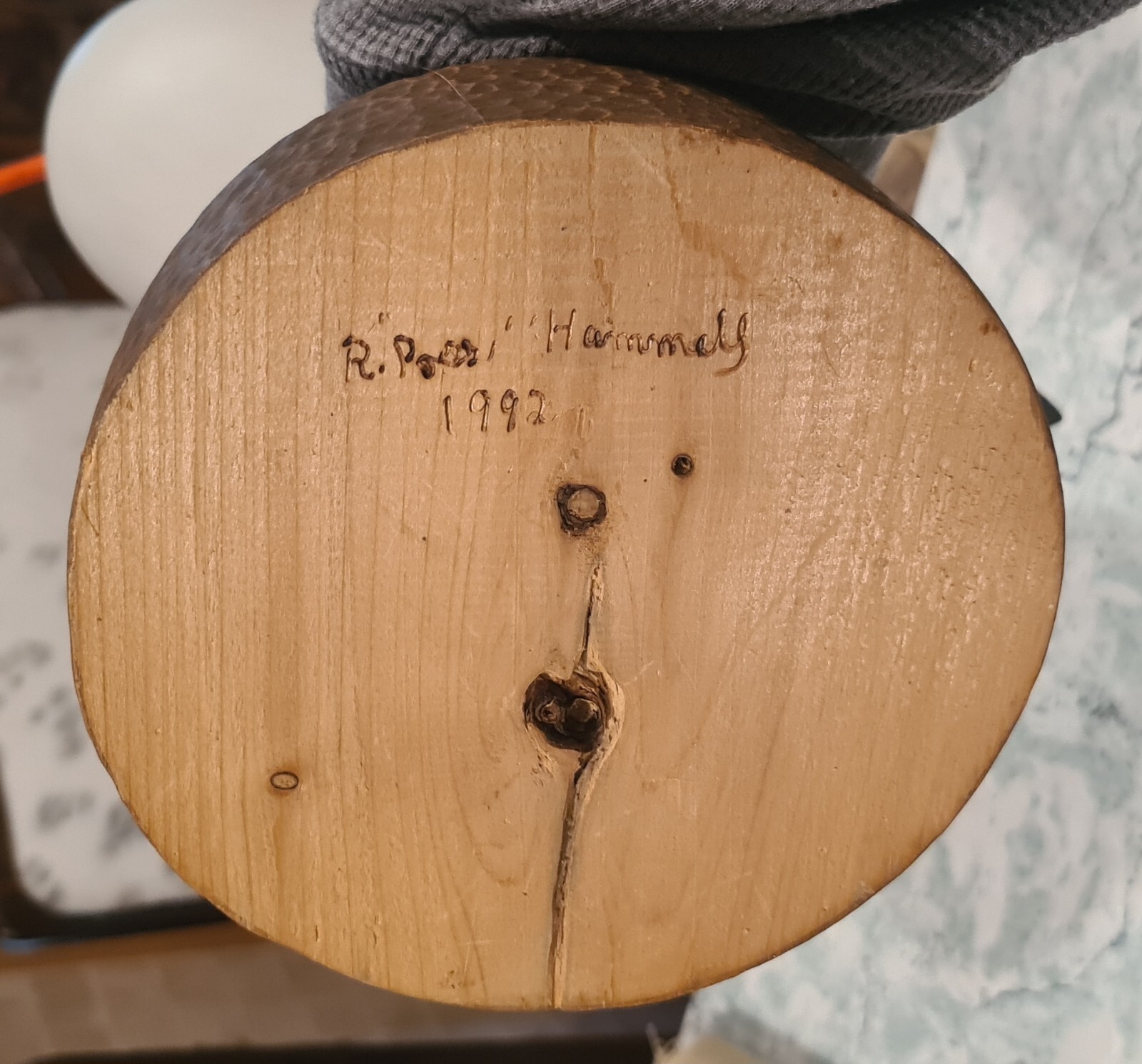 Eurasian Oystercatcher Shorebird Wood Decoy Signed 1992 R Pacai Hammey ...