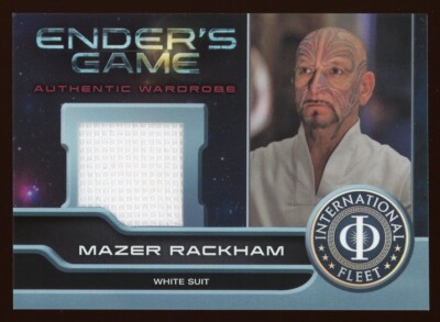 2014 Cryptozoic Ender's Game: Mazer Rackham Authentic Costume Card | eBay