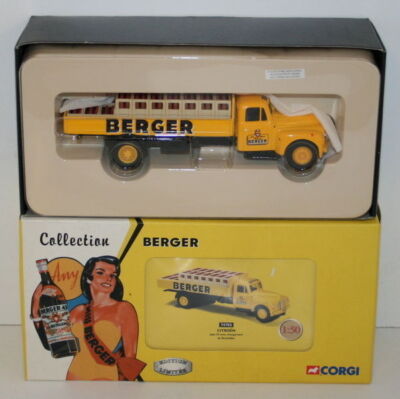CORGI 1/50 SCALE BERGER 74702 CITROEN TYPE 55 AVEC CHARGEMENT DE ...