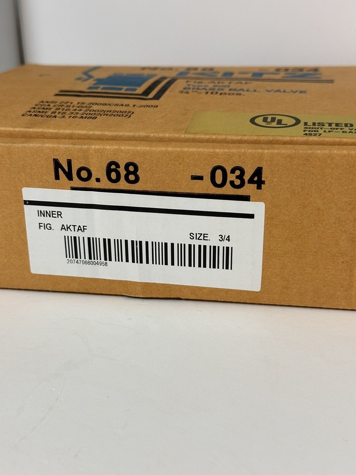 Kitz No 68 Forged Brass Ball Valve, Threaded, 600 WOG, 150 WSP ...