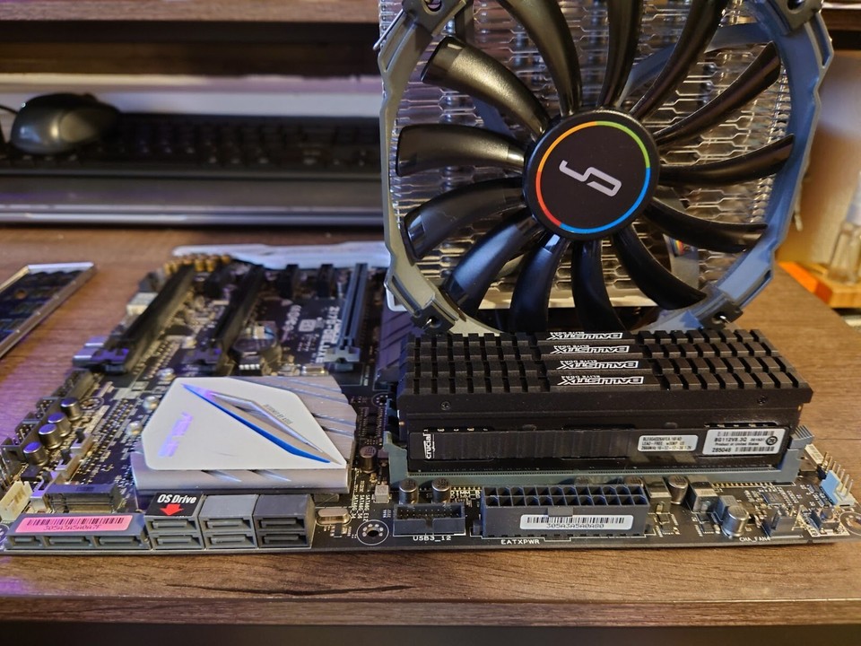 ASUS Z170-DELUXE w/ Intel i7-6700K, & Crucial Ballistix Elite 32GB Ram | eBay