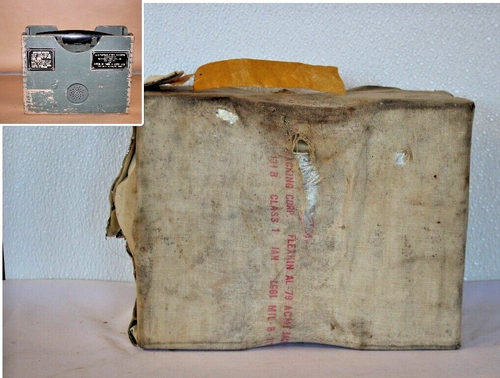 [Unopened/RARE] WWII A.B. Portable Tel. System Type-MCT-1 Field Phone ...