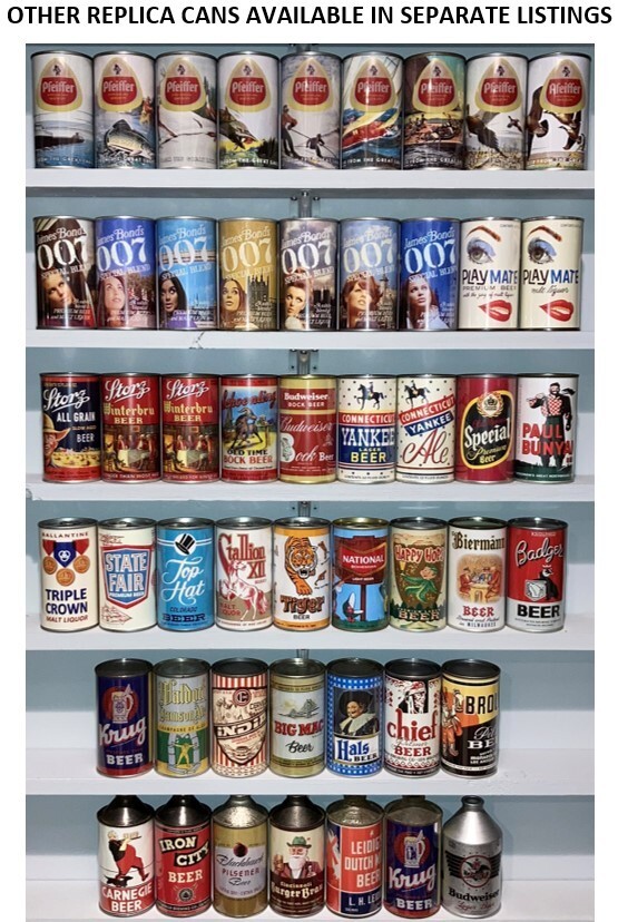 Blatz Christmas Light Blue NOVELTY/REPLICA beer can, paper label | eBay