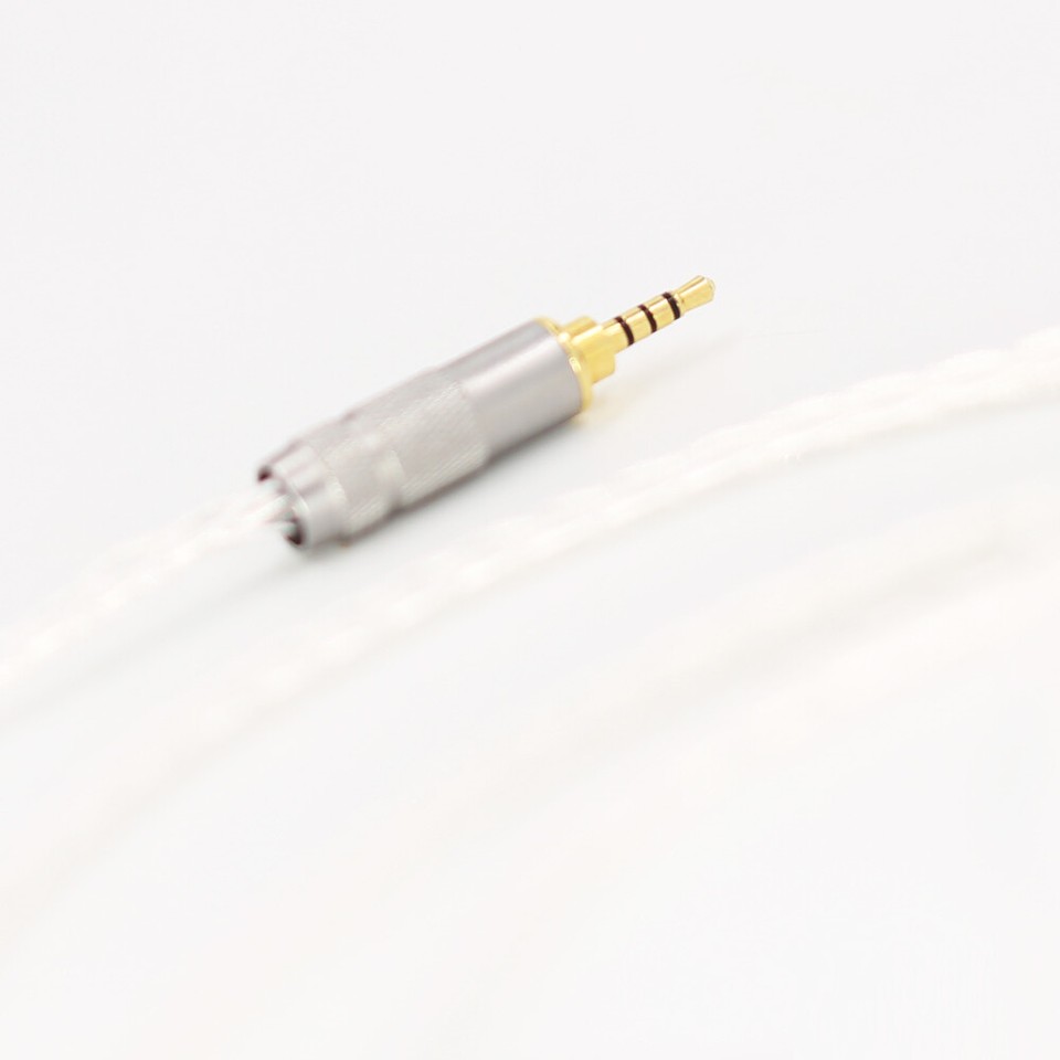 7N OCC Silver Plated 2.5mm Balanced to Dual 3pin XLR Male Splitter ...