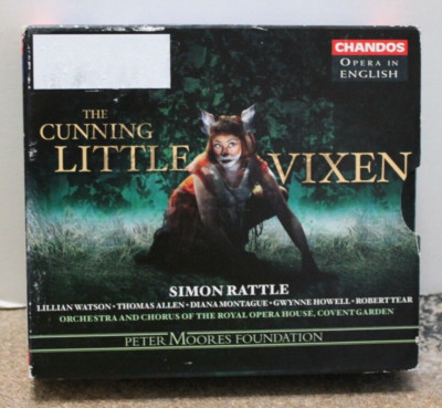 Cunning Little Vixen (Sung in English) by Simon Rattle (CD, 2003 ...