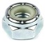 Zinc Plated Steel Nylon Heavy Hex Jam Lock Nuts Nylock Jam Nuts - Size ...
