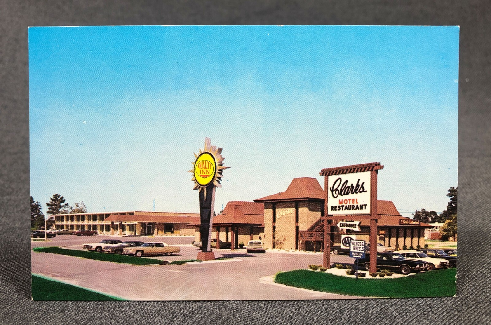 Clark's Motel Restaurant Quality Inn Santee SC Chrome Era Vintage ...