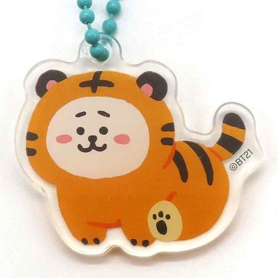 Keychain Rj Gin Simple Keyring Tiger Bt21 | eBay