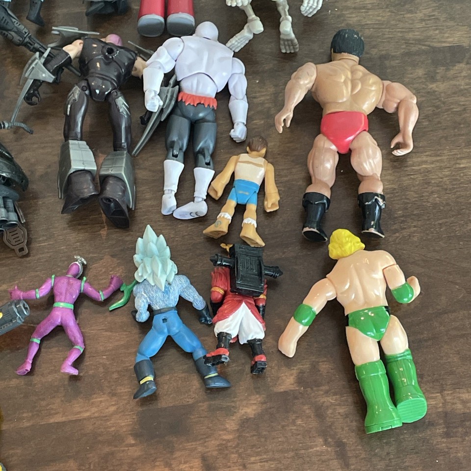 Lot Of 23 Random Vintage Action Figures. See Pictures. Read | eBay