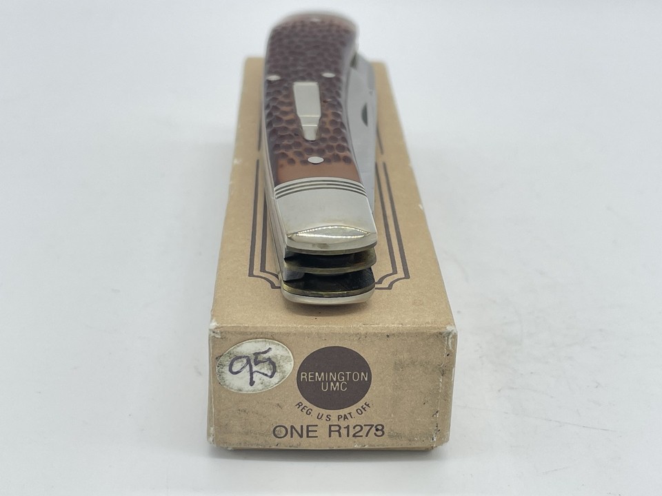 1995 REMINGTON UMC R1273 Master Guide Brown Jig Bullet Trapper w/ OMP ...