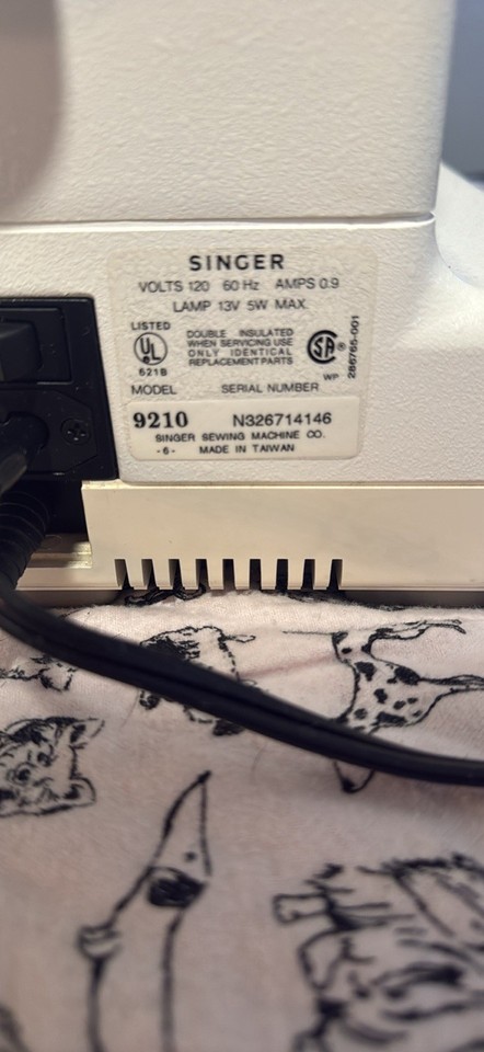 Singer Model 9210 Sewing 🧵 Machine | eBay