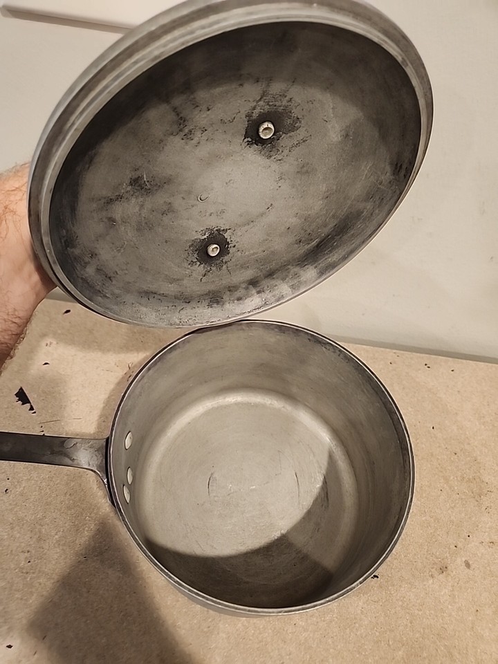 Magnalite GHC Professional 3 Pc Set 12" Skillet, 3 qt Pot w Lid, 1 qt ...