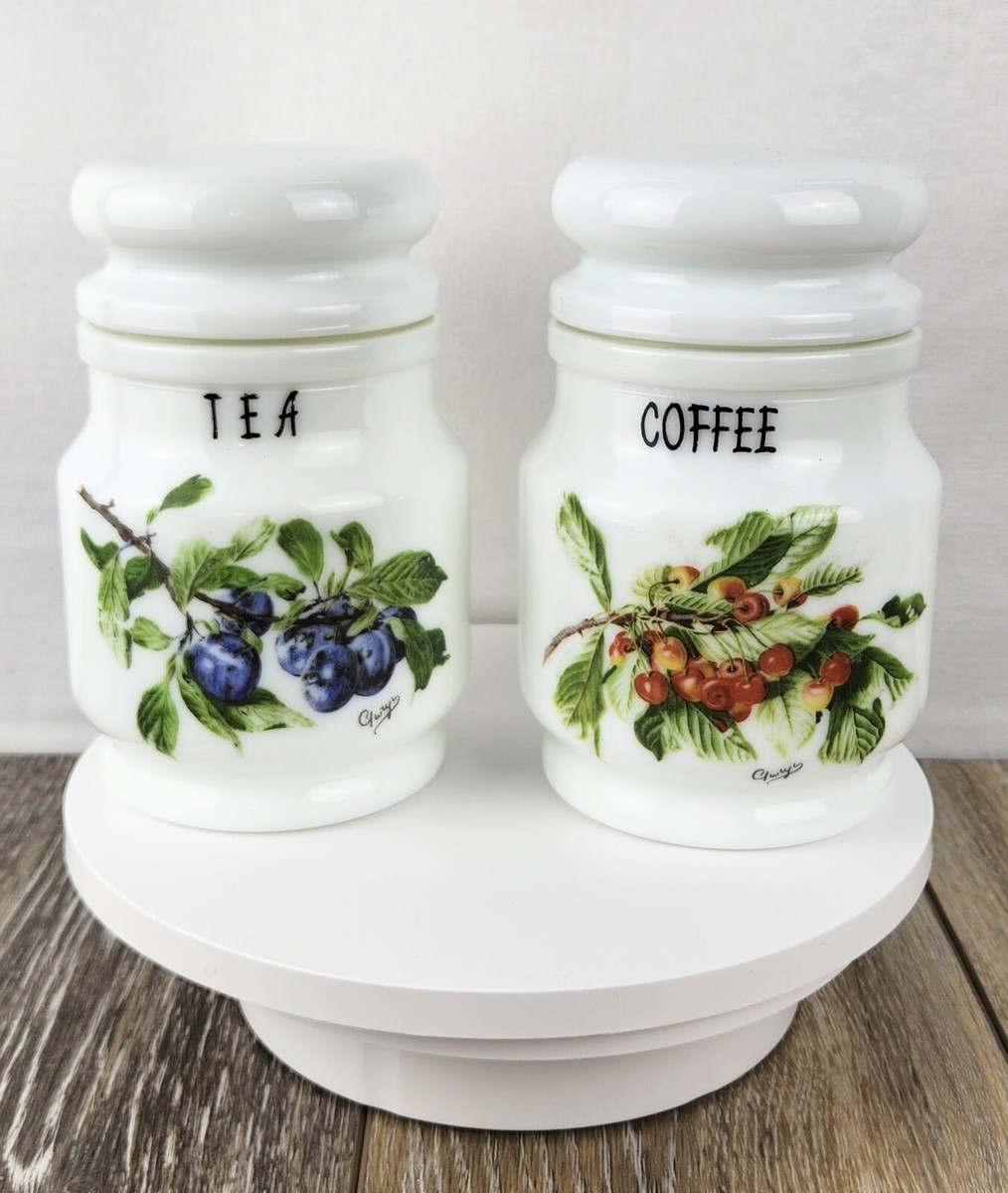 Glass Kitchen Canister 900ml 1000ml Borosilicate Glass Canisters For