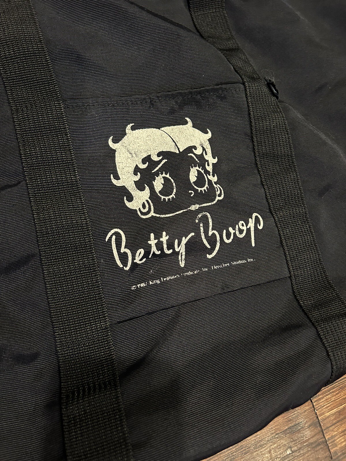 Vintage 1987 80s Betty Boop Sanrio Japan Duffel Gym T… - Gem