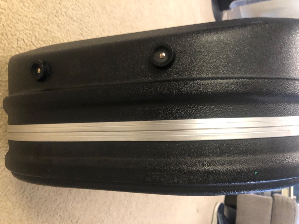 Ovation Guitar Hard Shell Case Shallow Bowl Case 45” Long Black Music ...