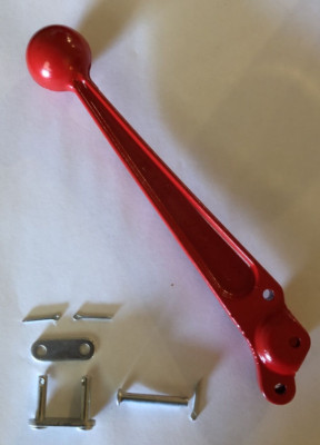 1v1703 replacement valve handle Cross BA series RED, with link kit OEM ...