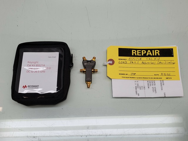 KEYSIGHT 85521A CALIBRATION KIT TYPE-3.5mm(F) 50 OHM DC TO 26.5 GHz for ...